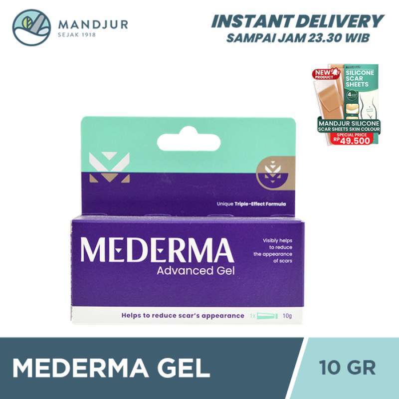 Jual Mederma Proaktif Gel 10 Gr - Menyamarkan Bekas Luka Dan Keloid Di ...