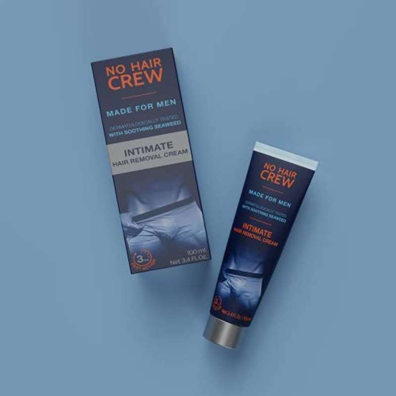 Jual No Hair Crew Intimate/private At Home Hair Removal Cream For Men ...