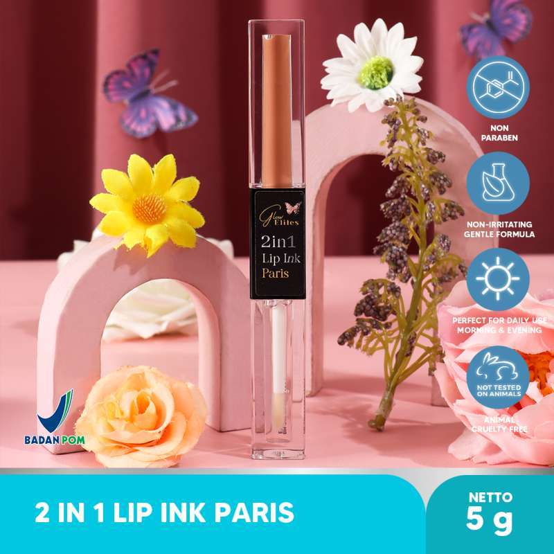 Promo Glowelites 2 In 1 Lip Ink Paris Diskon 25% Di Seller Glowelites ...
