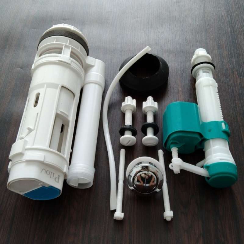 Promo Spare Part Kloset Duduk. Alat Closet Duduk Pembilas Full Set ...