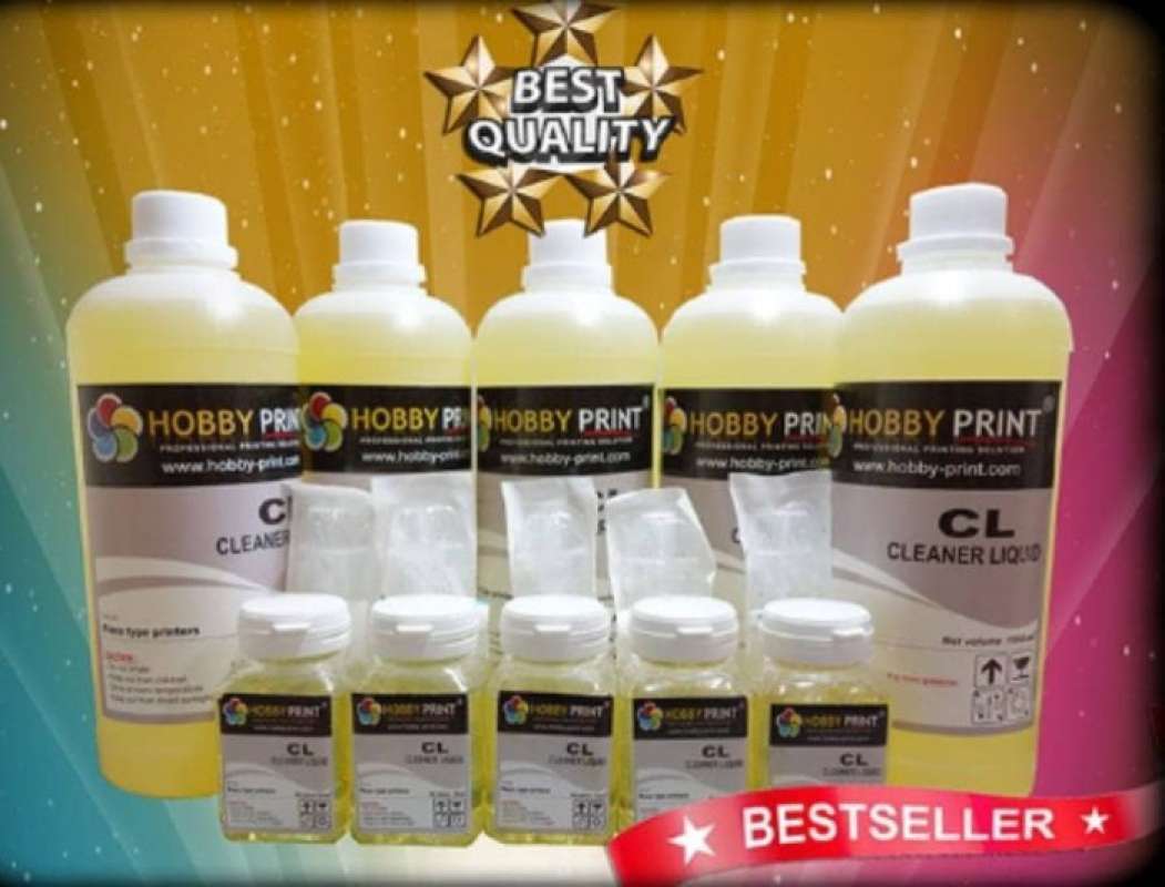 Promo Cleaner Printer Dtg (cleaner Kuning) 500ml Kualitas Terbaik ...