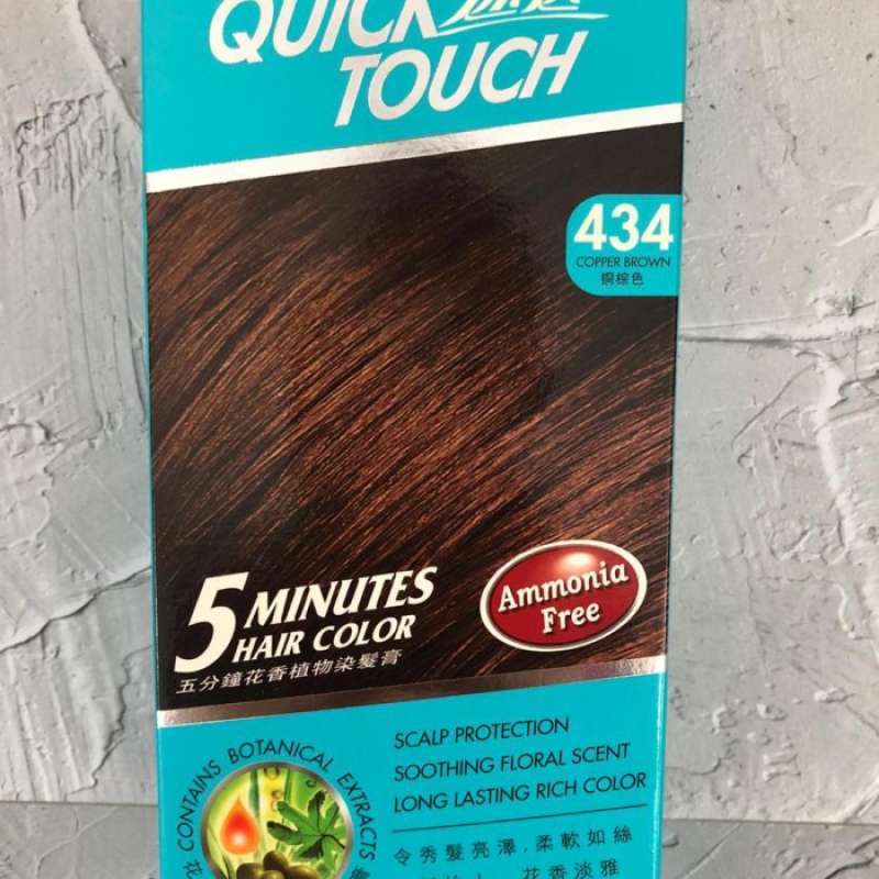Jual Cat Rambut Untuk Uban Quick Touch Hair Color Colour Ammonã¬a Free ...