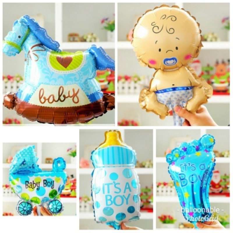 Jual Paket Balon Baby Shower, Balon Kelahiran Bayi Di Seller Aghanim ...
