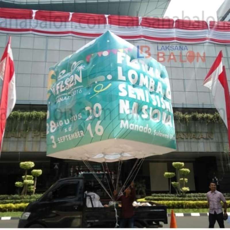 Jual Beli Balon Udara Kotak Balon Reklame Balon Iklan Balon Promosi Di ...