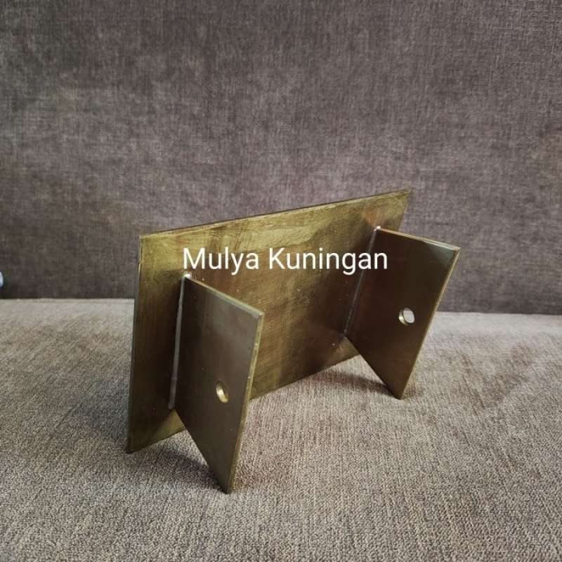 Jual Patok Batas Desa Brass Table / Brasstable Dan Plakat Kuningan 3mm ...