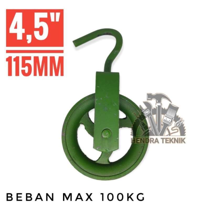 Jual Kerekan Sumur Cor Super Tebal Katrol Besi Cor Katrol Timba Cor ...