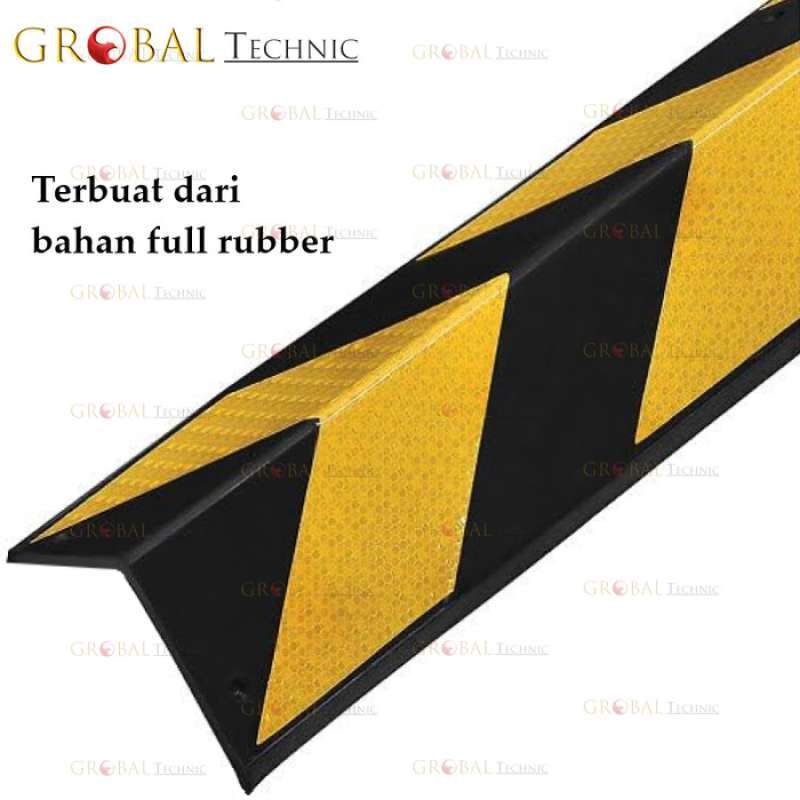 Jual Corner Guard Rubber / Bumper Pelindung Sudut Tiang Tembok Dinding ...