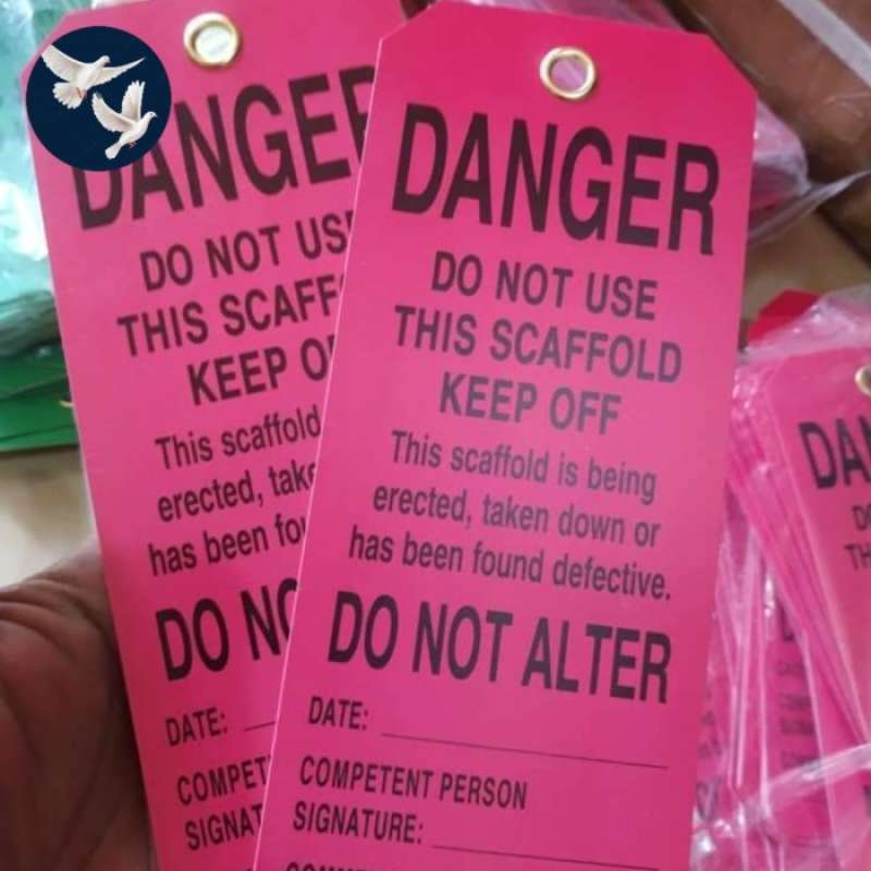 Jual Scaffold Safety Tags - Safetysign - Hijau Di Seller Yama ...