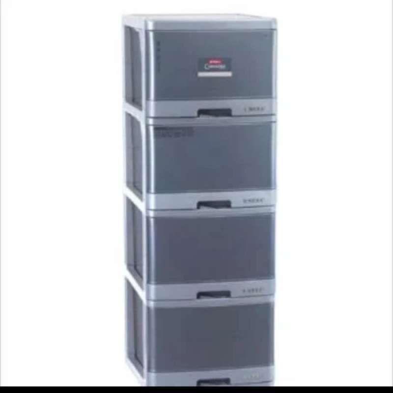 Promo Lemari Laci Container Excel 4 Susun Besar Lion Star + Bubble Wrap ...