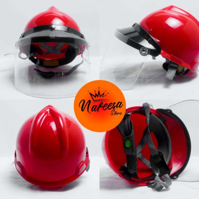 Jual Helm Apd Faceshield | Helm Proyek Apd Faceshield - Putih Di Seller ...