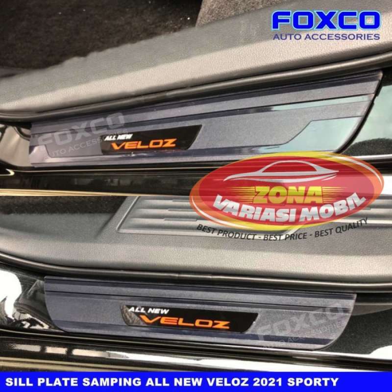 Promo Sill Plate Sillplate Samping Pintu All New Veloz 2022 Diskon 23% ...