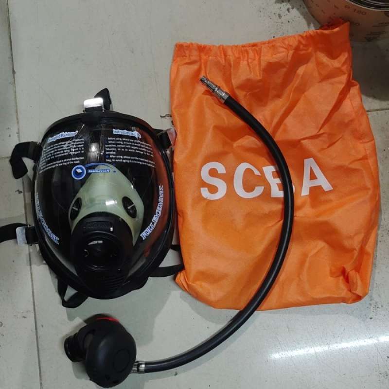 Jual Masker Dan Selang Untuk Scba Merk Fang Zhan / Breathing Aparatus ...