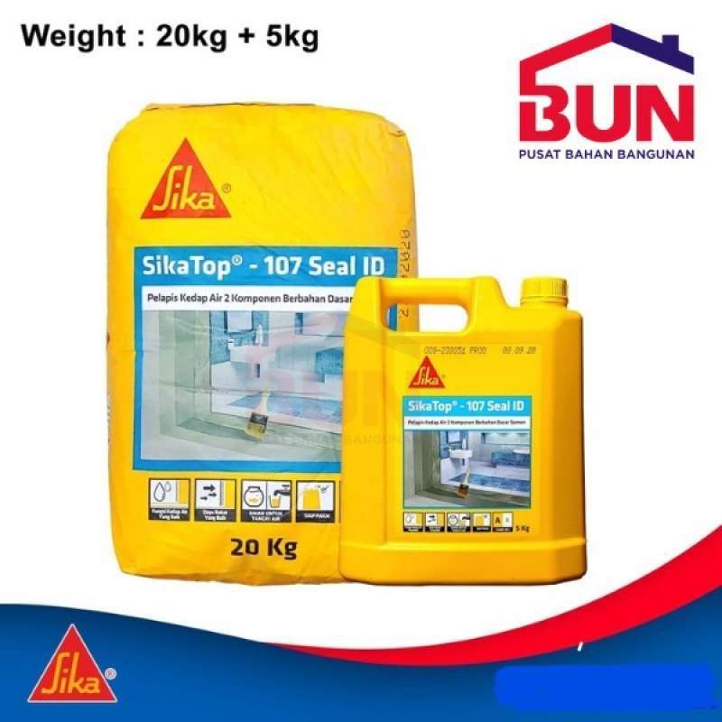 Jual Sika Top / Sikatop Seal 107 Set (a+b) Waterproofing X Am 122 ...
