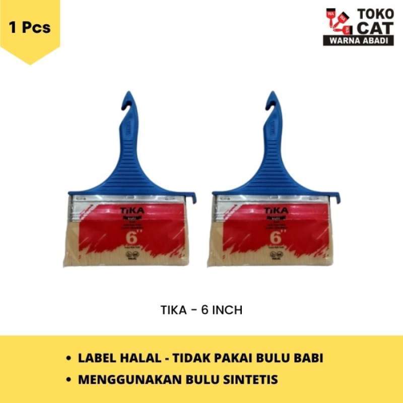Jual Kuas Cat Tika 6 Inch - Label Halal Di Seller Aghanim - Cengkareng ...