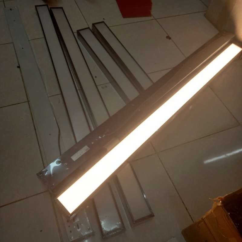 Jual Lampu Tl Led T8 Gantung 120cm Lampu Office Kantor Gantung Di ...