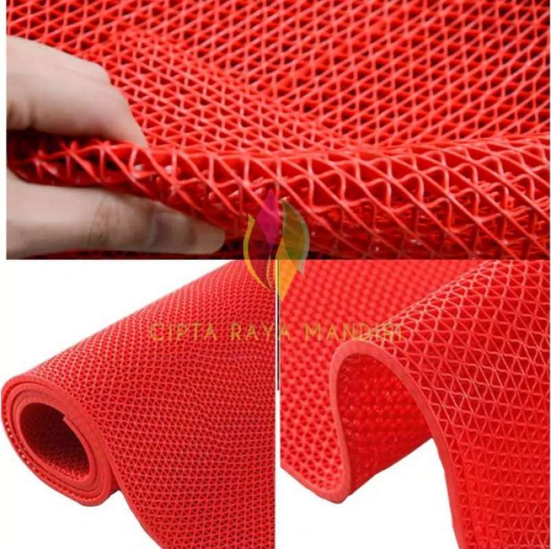 Promo Keset Anti Slip Pvc S Type Rumah Tebal 6mm 150 X 60cm / Keset ...