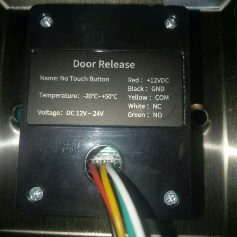 Jual Infrared Exit Non Push Button No Touch Contactless Touchless ...