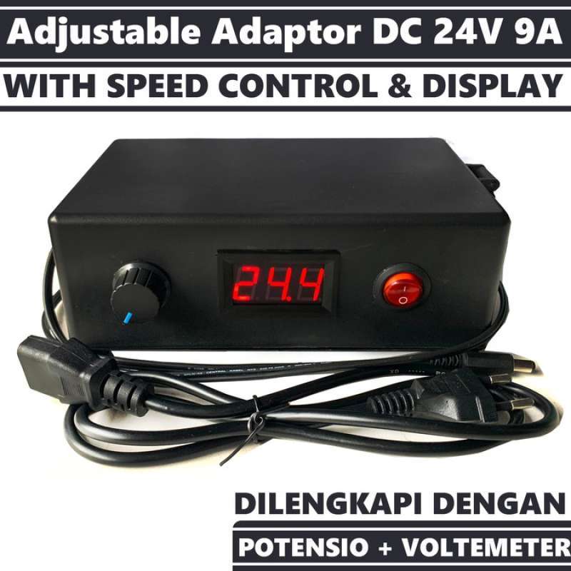 Jual Adjustable Adaptor Dc 24v 9a - Dilengkapi Dengan Display Voltmeter Di Seller Shin Store ...