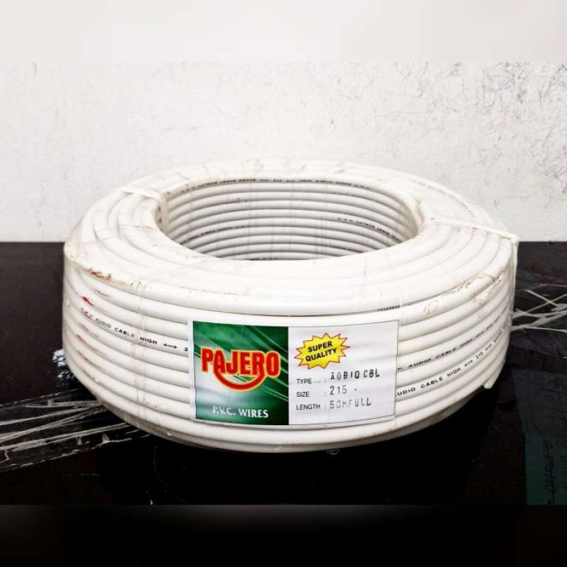 Jual Kabel Hyo 2x1.5 50 Meter Pajero Kabel Listrik Serabut 2x1.5 Pajero ...