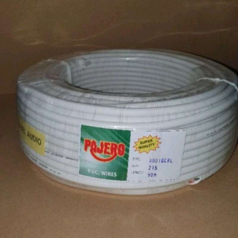 Jual Kabel Hyo 2x1.5 50 Meter Pajero Kabel Listrik Serabut 2x1.5 Pajero ...
