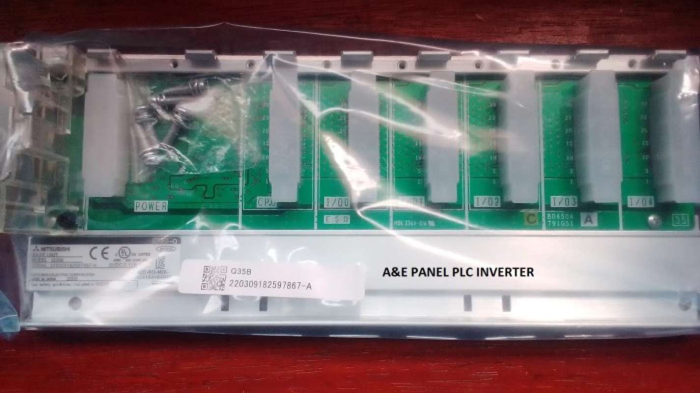 Jual Plc Mitsubishi Base Plate Unit Q35b Melsec Q Series Di Seller ...
