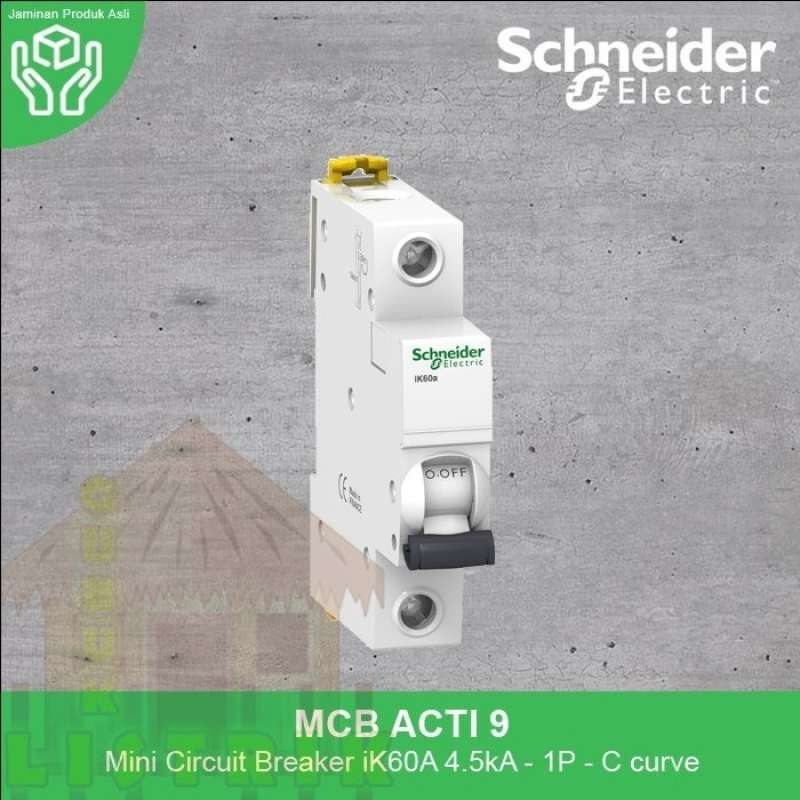 Jual Schneider Electric Mcb Ik60a 1p 16a 4.5ka - A9k14116 Acti9 Acti 9 Di Seller Shin Store ...