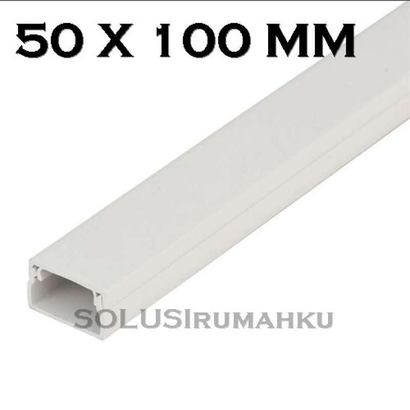 Jual Kabel Dak Niso 50 X 100 Mm / Ducting Cable Pvc Pelindung Protektor ...