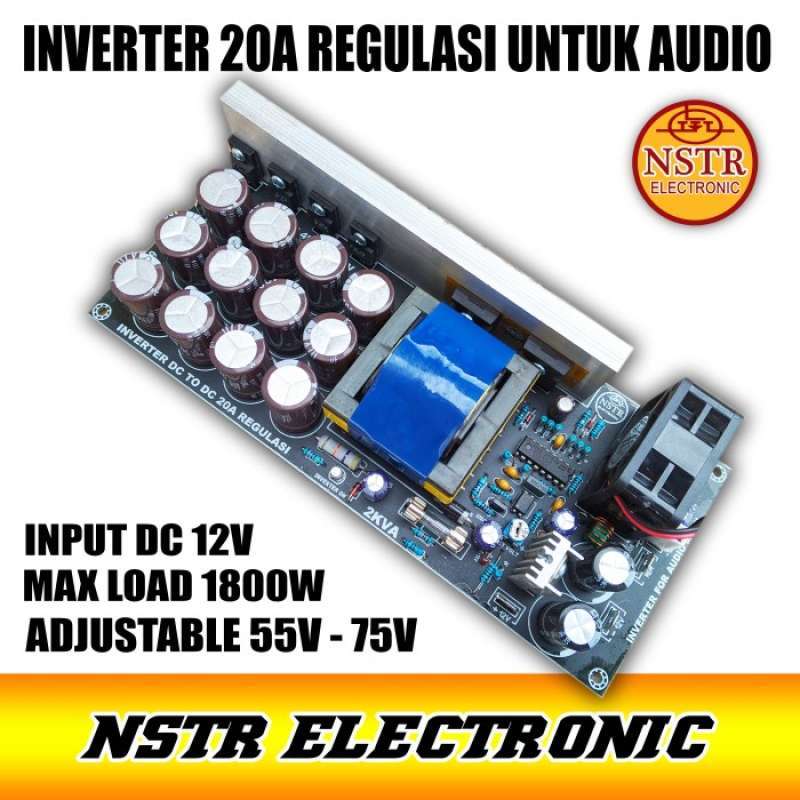Jual Smps Inverter Dc To Dc 20amper For Audio Di Seller Raindrop ...