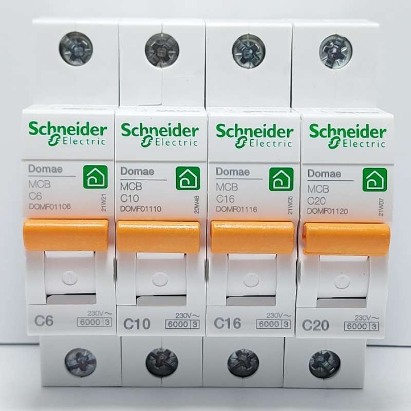 Jual Mcb Schneider New Domae 1 Phase 6a 10a 16a 20a - 16 Di Seller Shin Store - Cengkareng Timur ...