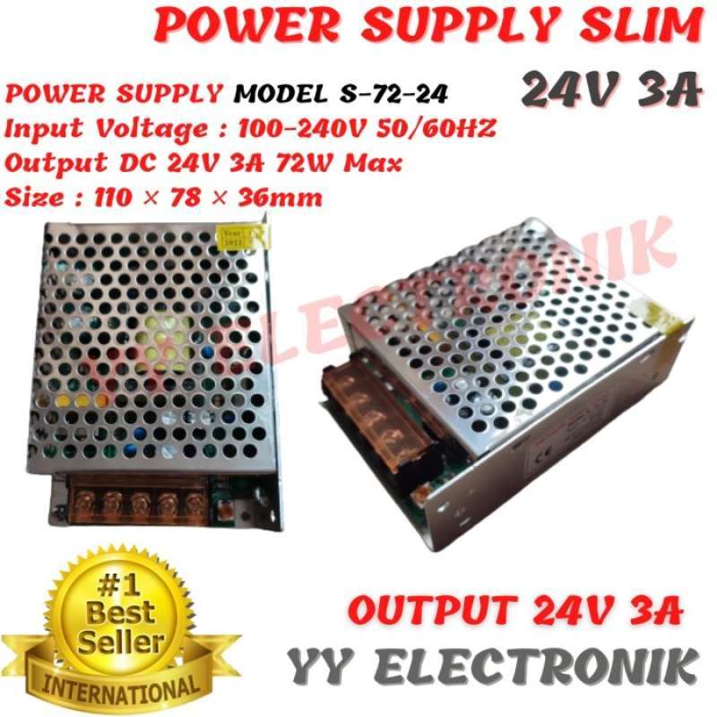 Jual Power Supply Dc 24v 3a 6.25a Di Seller Shin Store - Cengkareng ...