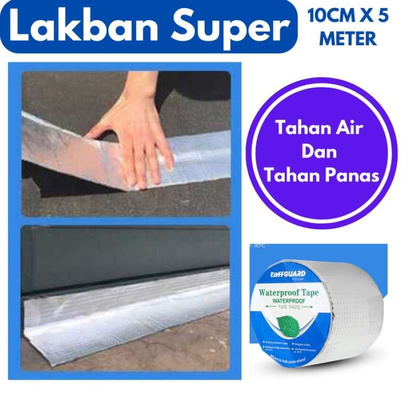 Jual Lakban Tambal Japan Taff Guard Atap Bocor Tahan Air Dan Panas Di ...