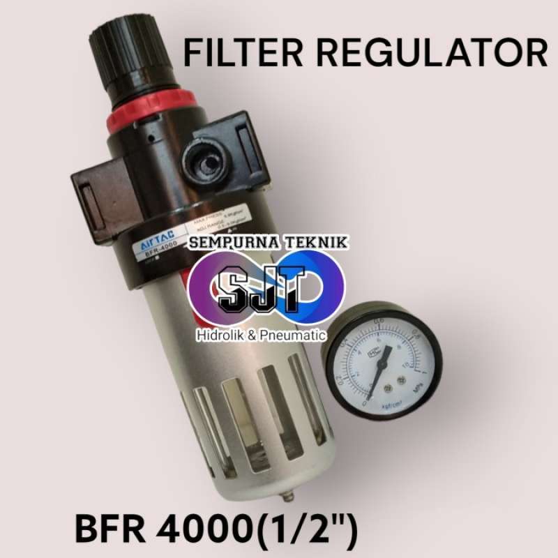 Jual Air Filter Regulator 1/2 Bfr4000-04 10bar Airtac Di Seller Shin ...