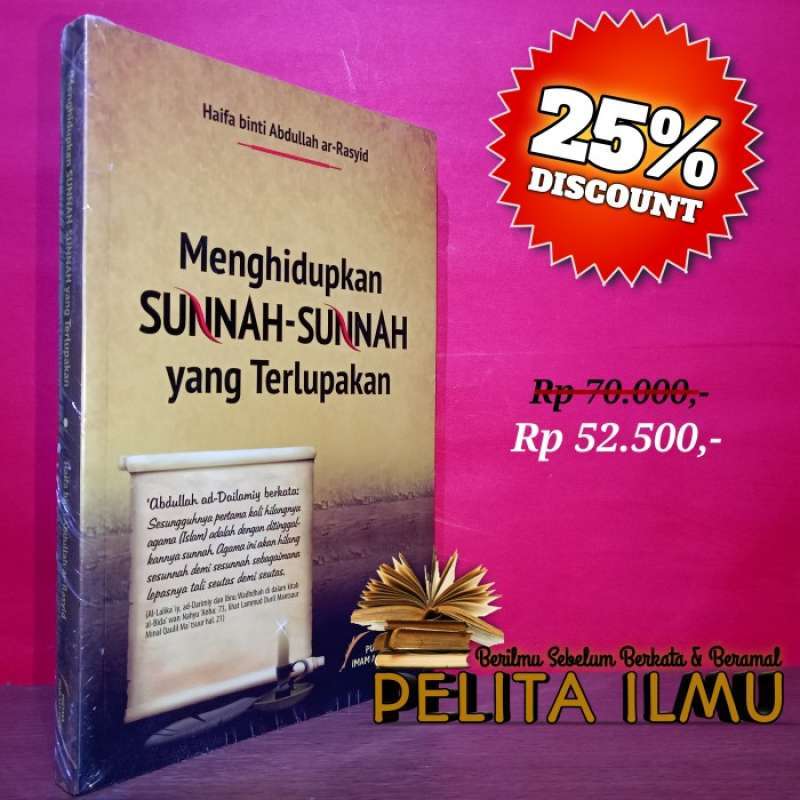 Promo Buku Menghidupkan Sunnah - Sunnah Yang Terlupakan Diskon 23% Di Seller Zawaru Store ...