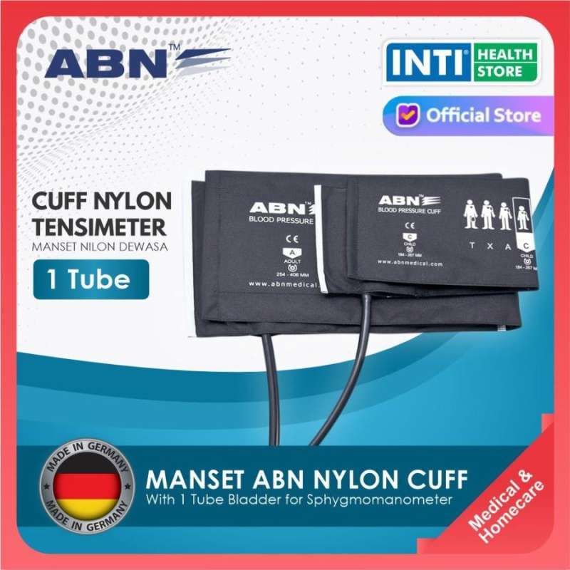 Jual Abn | Manset Abn Nylon Cuff With 1 Tube Bladder For Sphygmomanometer Di Seller Inti Health ...