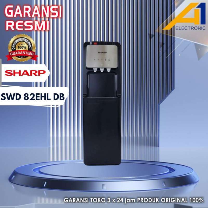 Jual Dispenser Sharp Swd-82ehl-pb / Swd82ehl Galon Bawah ( Night Lamp ...