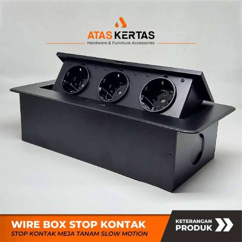 Jual Stop Kontak Meja Meeting Tanam Power / Steker Wire Box Meja Kantor ...