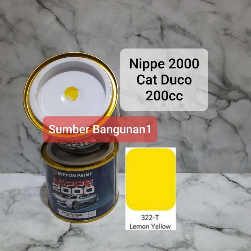 Jual Nippe 2000 Lemon Yellow 322t Cat Duco Besi Kuning Otomotif Motor ...