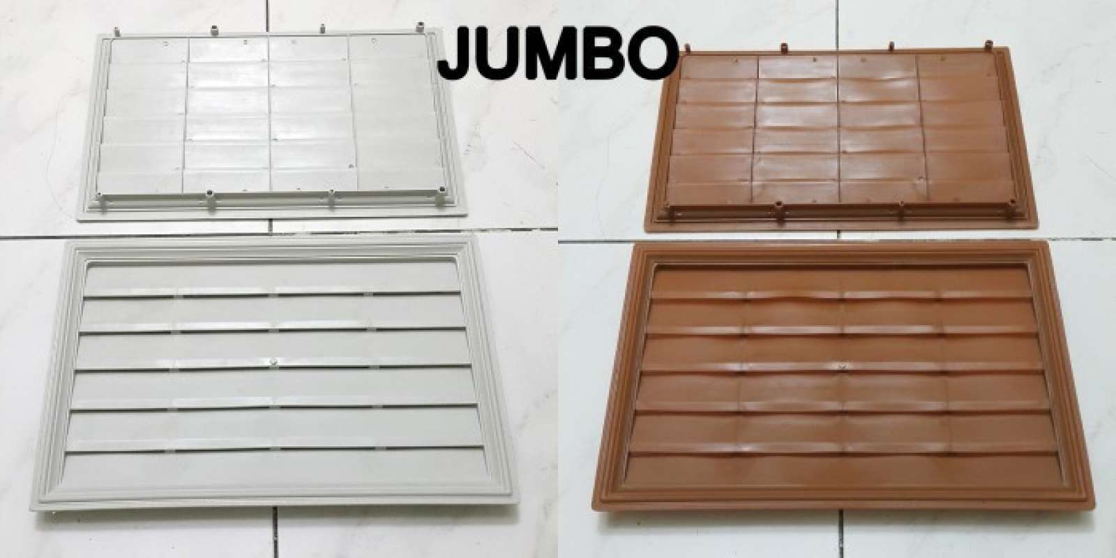 Jual Jalusi Pvc / Ventilasi / Penutup Lubang Pintu Kamar Mandi Toilet ...