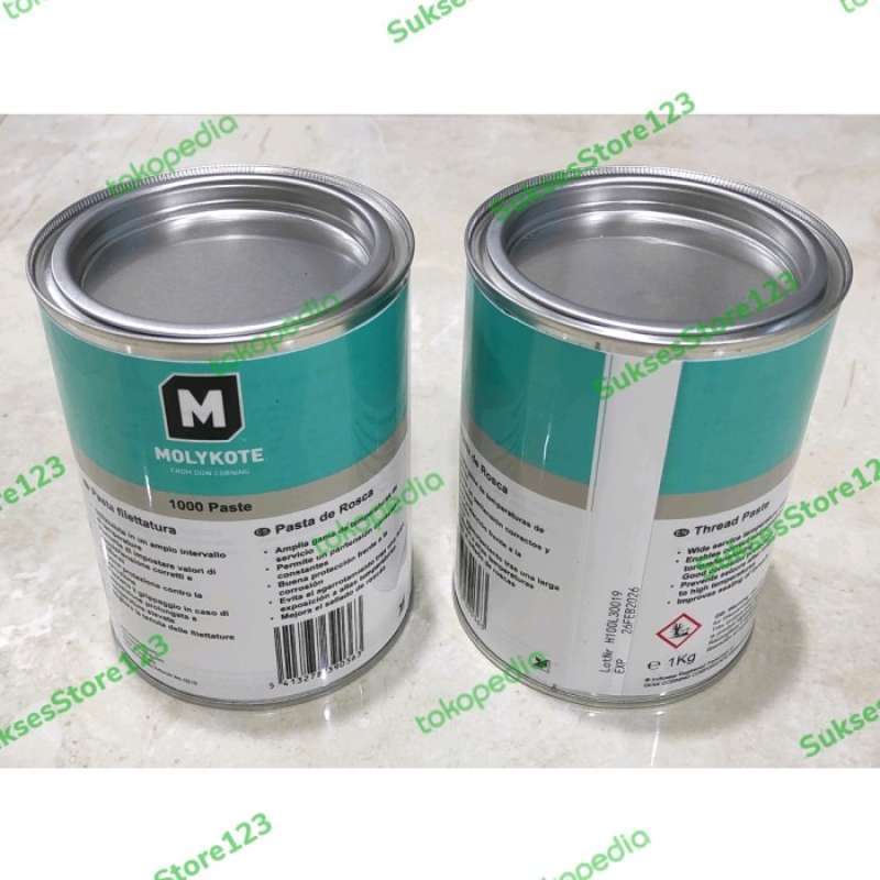 Jual Molykote 1000 Anti Seize Solid Lubricant Paste Grease 1kg ...