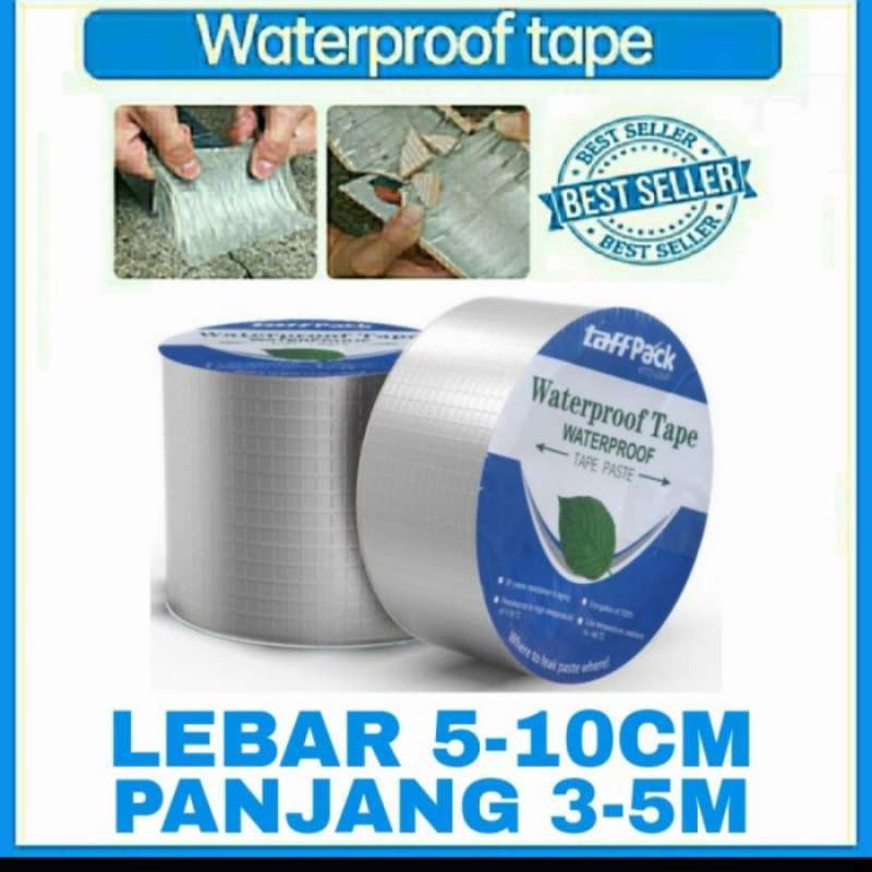 Jual Isolasi Anti Bocor Waterproof - Lakban Pipa Air- Nambal Atap Seng Di Seller Shin Store ...