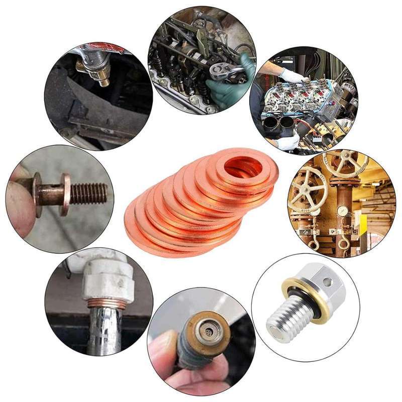 Jual Lissony Ring Baut Gasket Bolt & Nut Flat Ring Tembaga M5-m20 ...