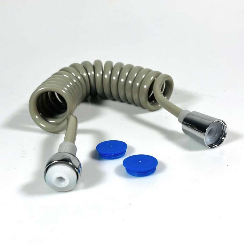 Jual Jrjubb Selang Shower Flexible Hose Spring Spiral Abs 39-200cm ...