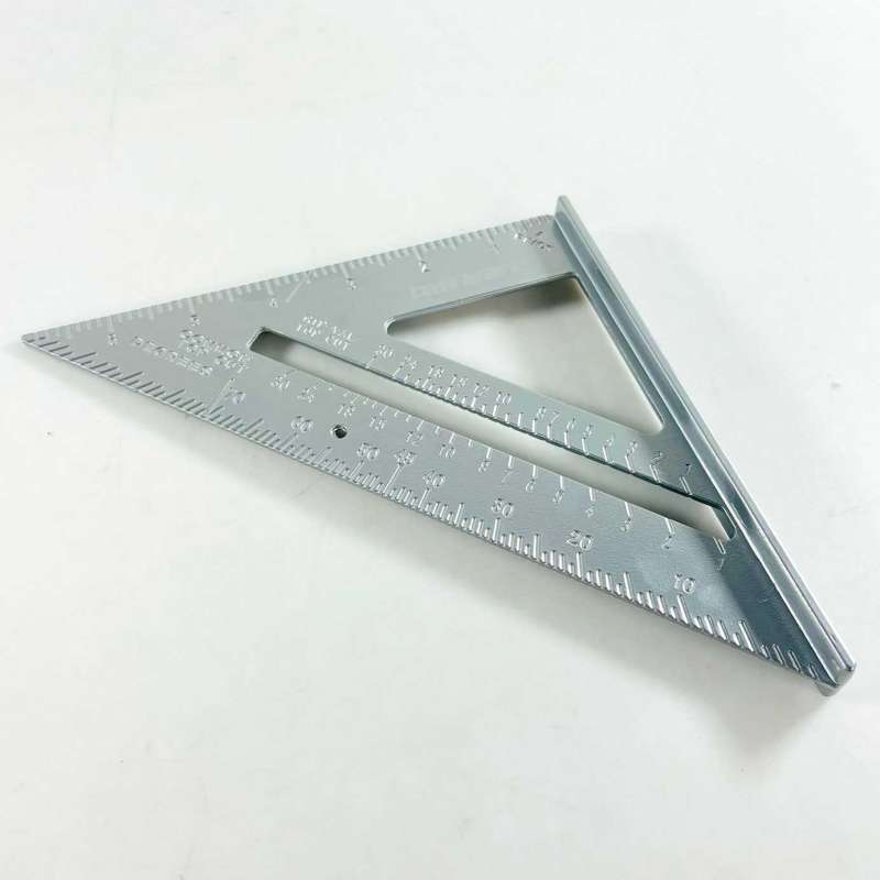 Jual Penggaris Siku Mistar Triangle Ruler Aluminium Vk18 Penggaris Besi ...
