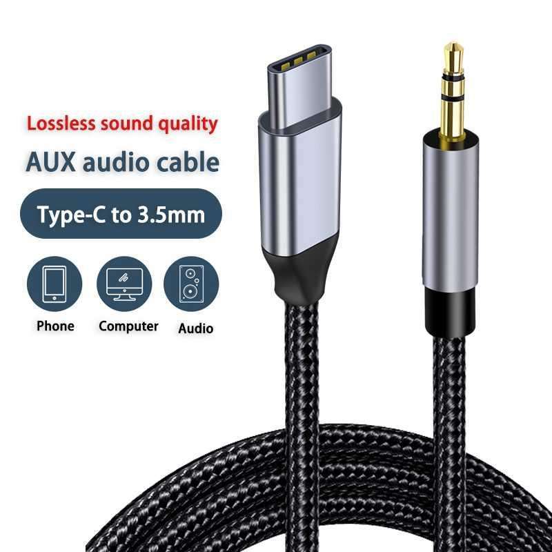 Jual Chicrain Kabel Audio Speaker Usb Type C To Aux 3.5mm Stable Signal ...