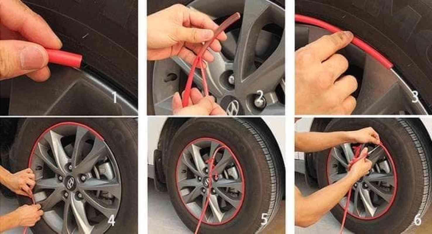 Promo Pelindung Velg Ban Rim Protector Lips - Biru Diskon 29% Di Seller ...