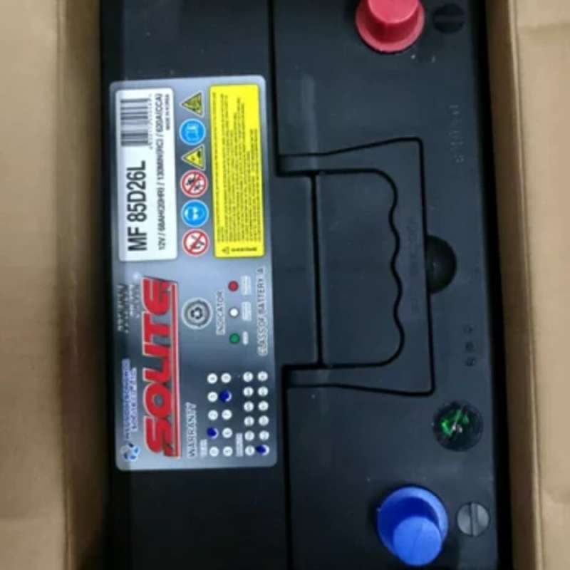 Promo Accu 85d26l /ns70l Solite Calcium Mf ,12v68ah Terbaik Diskon 8% ...