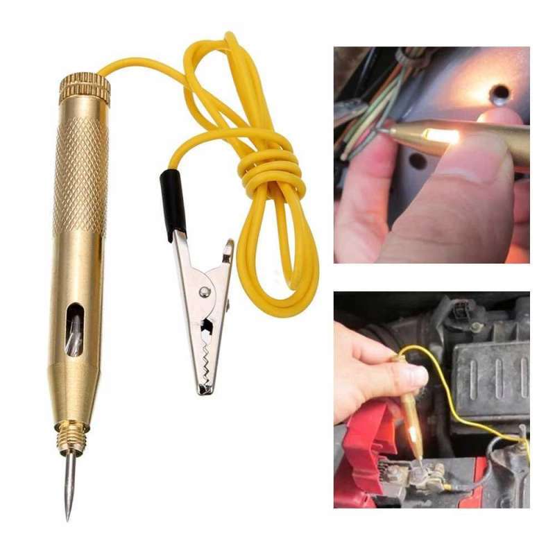 Jual Rhcartool Test Pen Deteksi Arus Listrik Car Voltage Tester Dc 6 ...