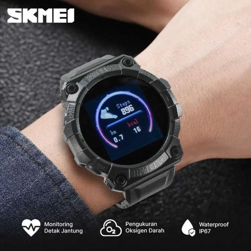 Jual Smartwatch Sport Fitness Tracker Heart Rate Fd68s Smartwatch Pria ...
