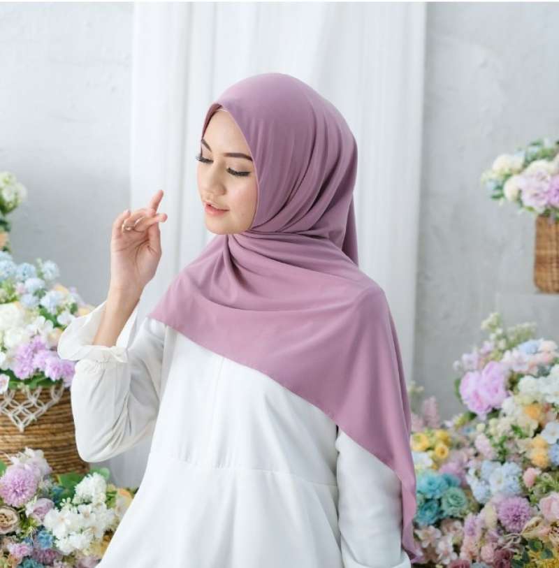 Jual Izzy Square Instant - Albata Hijab - Izzy Olive Di Seller Aghanim ...