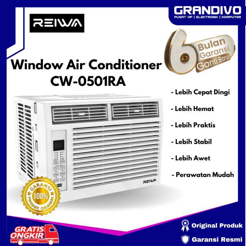 Jual Ac Window Reiwa Cw-0501ra / Cw0501ra 0,5 Pk , Garansi Resmi. Di ...